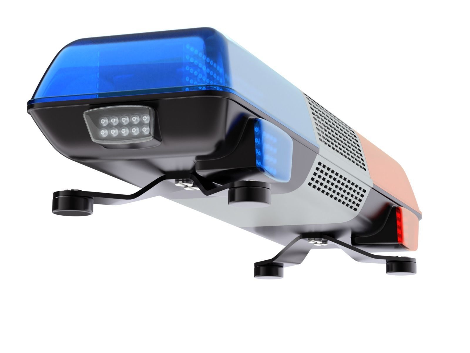 Emergency Light 3D model | CGTrader