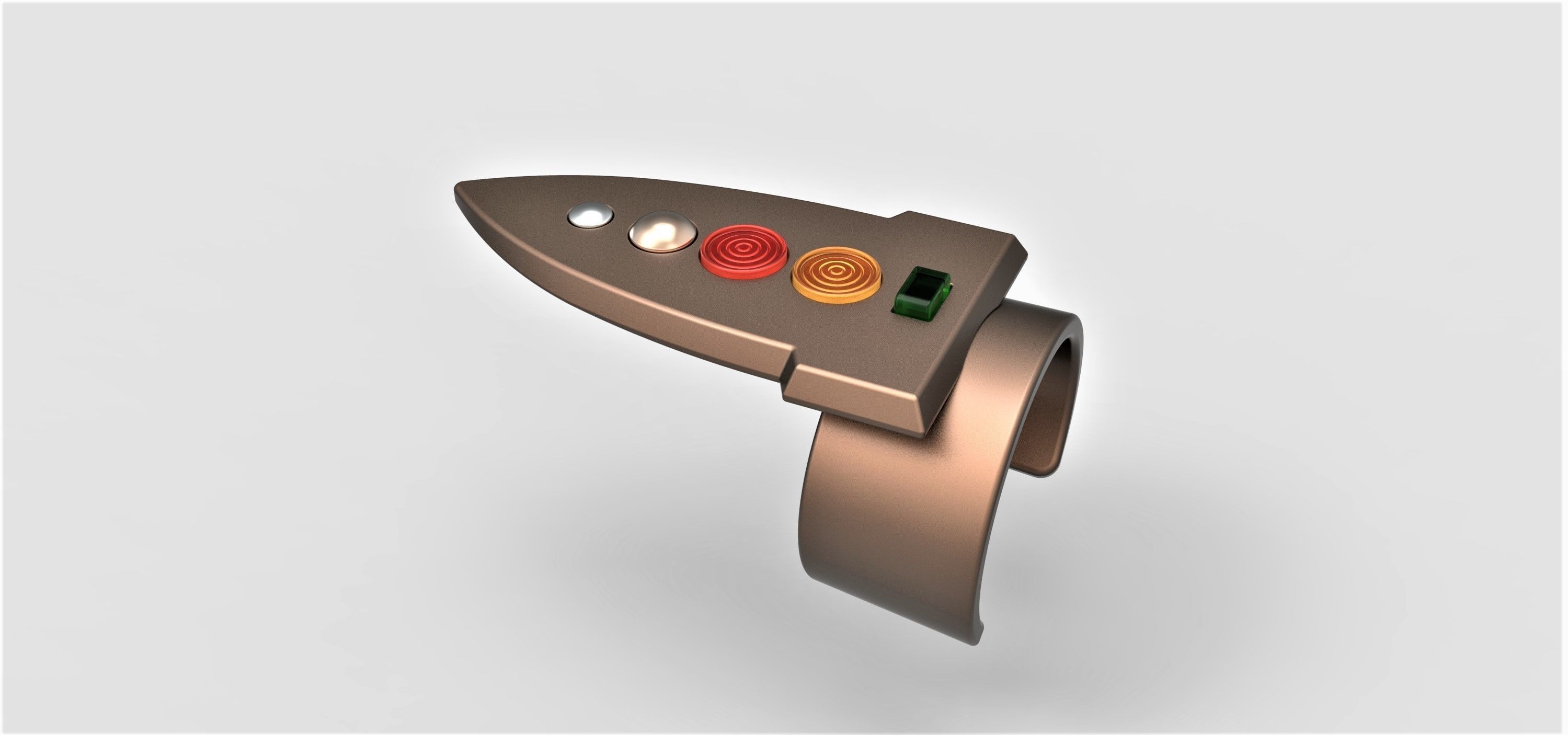 Eymorg Control Bracelet from Star Trek The Original Series 3D model 3D ...