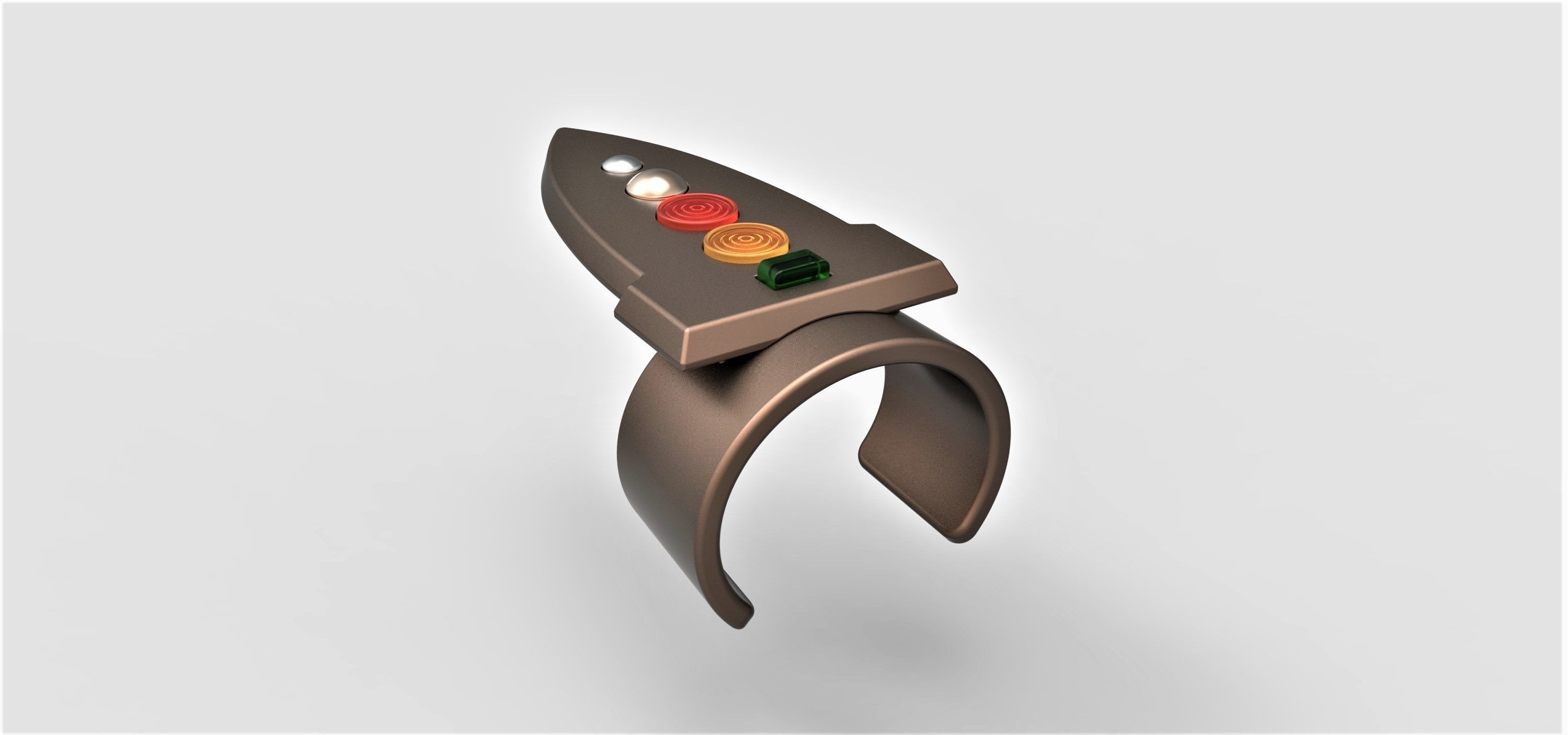 Eymorg Control Bracelet from Star Trek The Original Series 3D model 3D ...