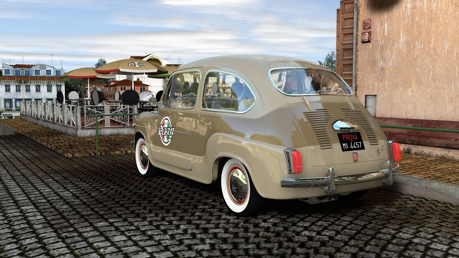 Fiat 600 1960 3D model | CGTrader