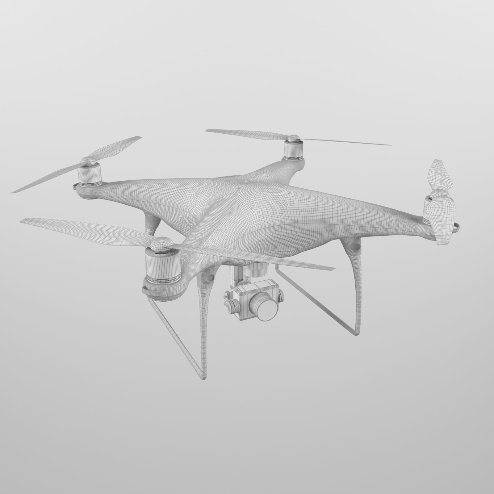 dji phantom 4 pro 3D model | CGTrader