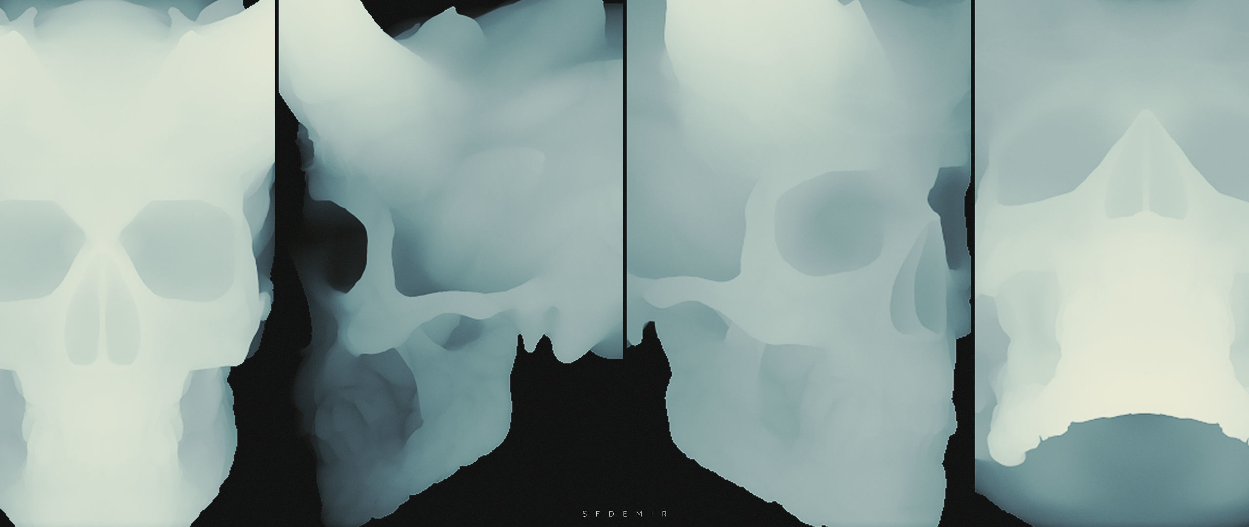 Skeleton King Skull Alpha Map Pack Texture | CGTrader