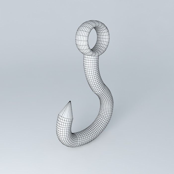 hook free 3D model | CGTrader