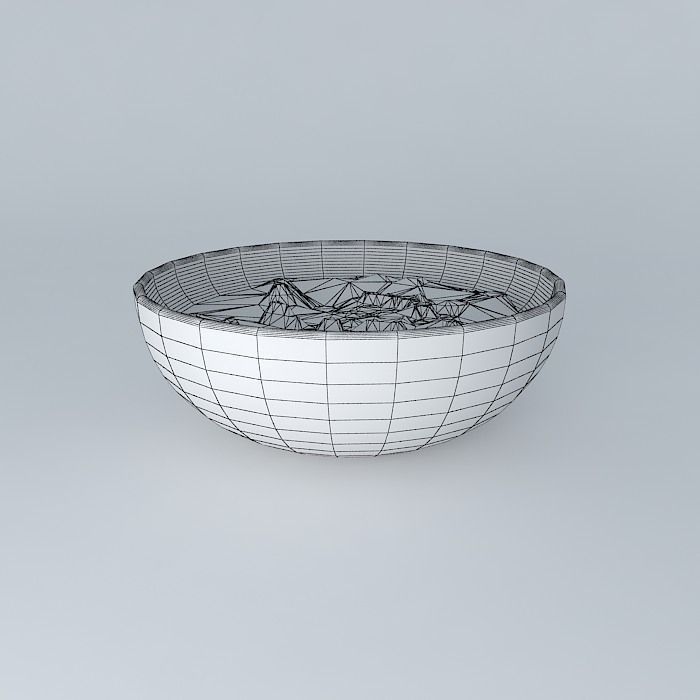 Bowl of Yakisoba - Miojo free 3D model | CGTrader