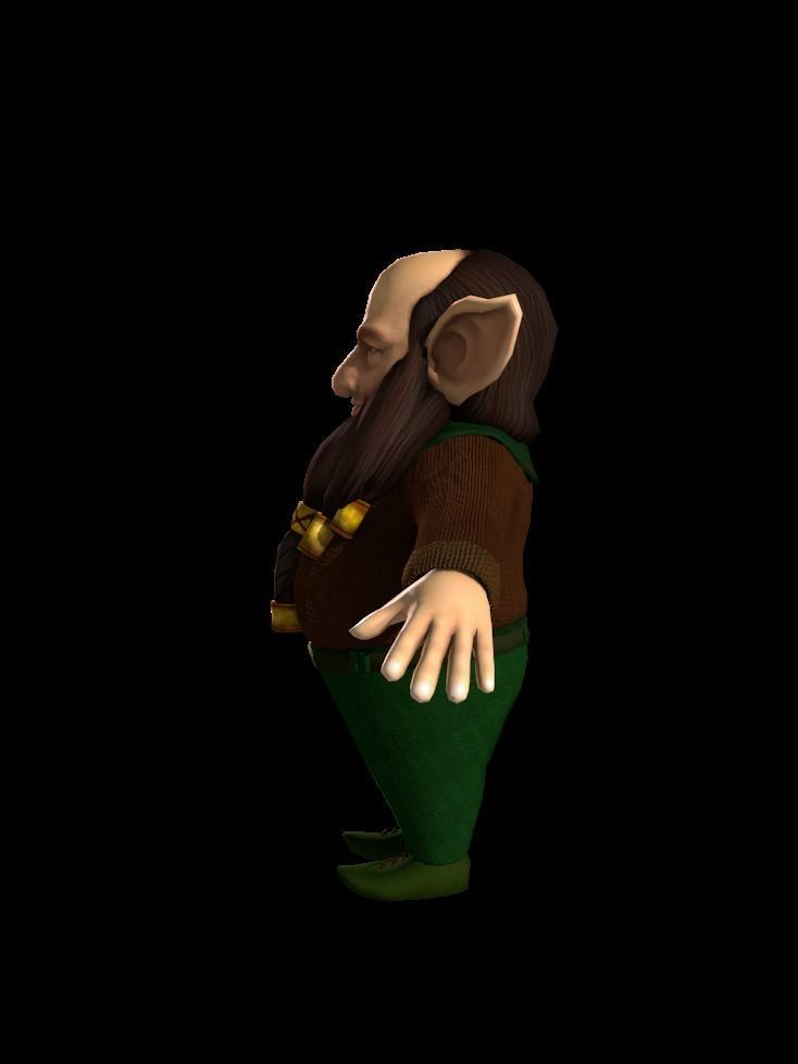 3D model Character Elf VR / AR / low-poly | CGTrader