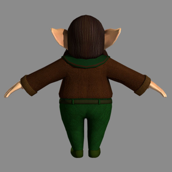 3D model Character Elf VR / AR / low-poly | CGTrader