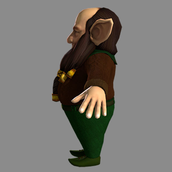 3D model Character Elf VR / AR / low-poly | CGTrader
