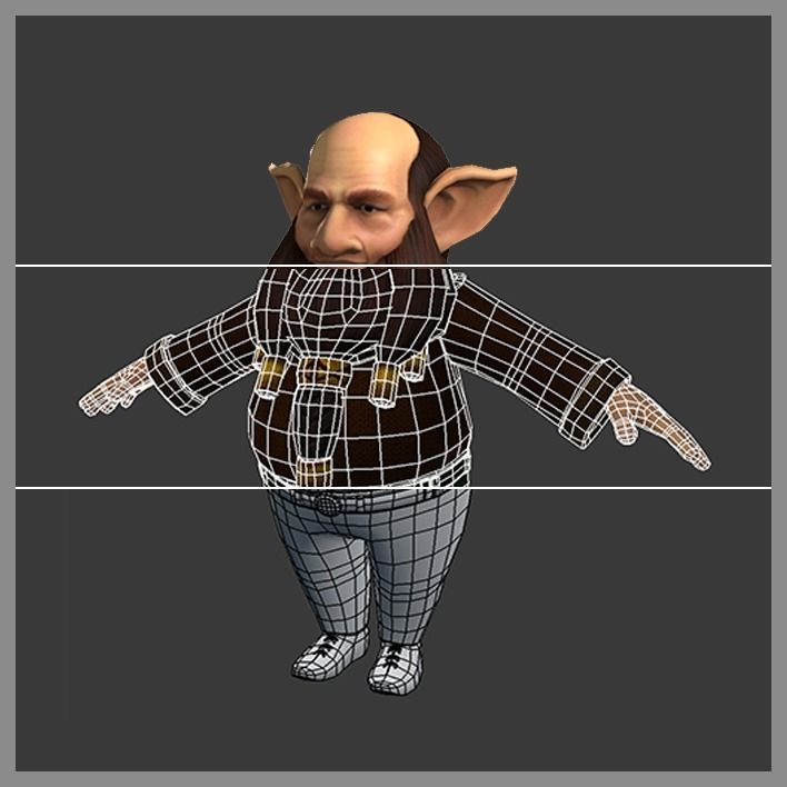 3D model Character Elf VR / AR / low-poly | CGTrader