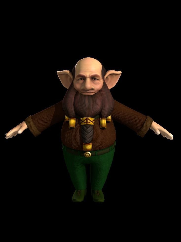 3D model Character Elf VR / AR / low-poly | CGTrader