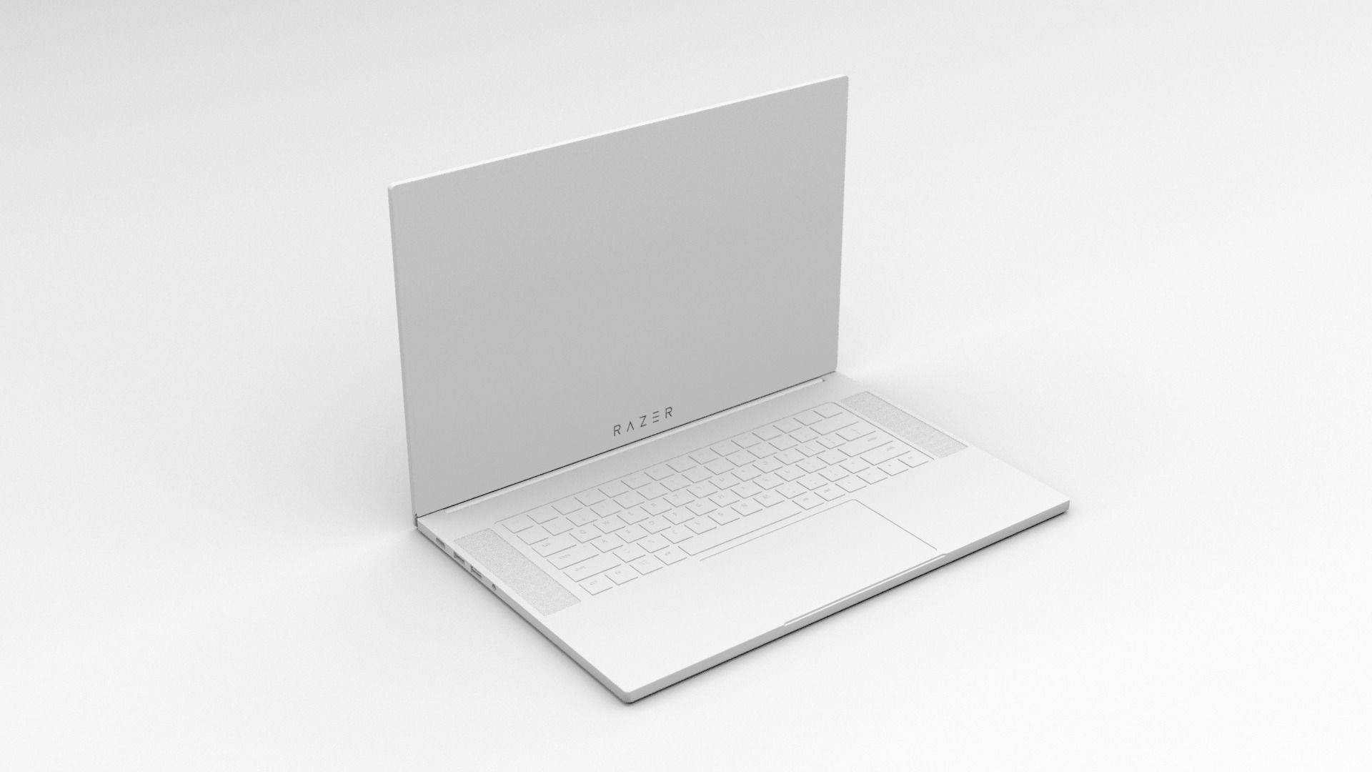 Razer blade 15 -2019 3D model rigged | CGTrader