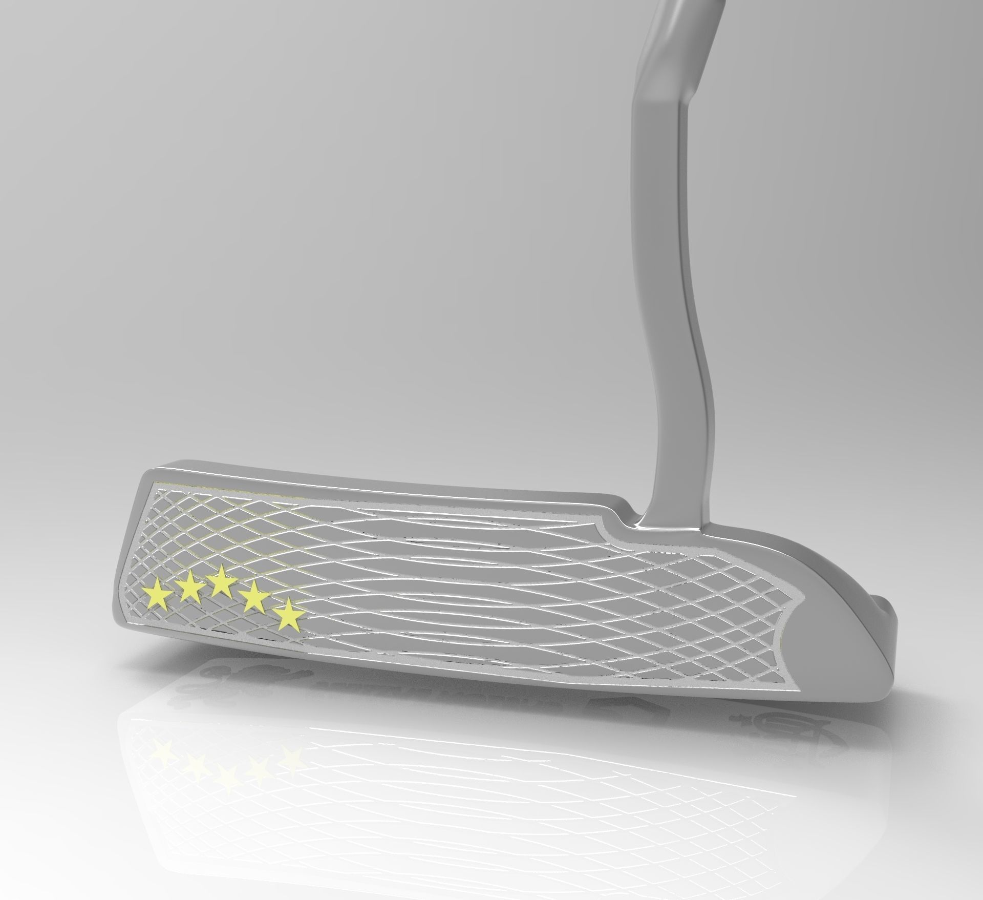 Golf Club Putter 3D model 3D model | CGTrader