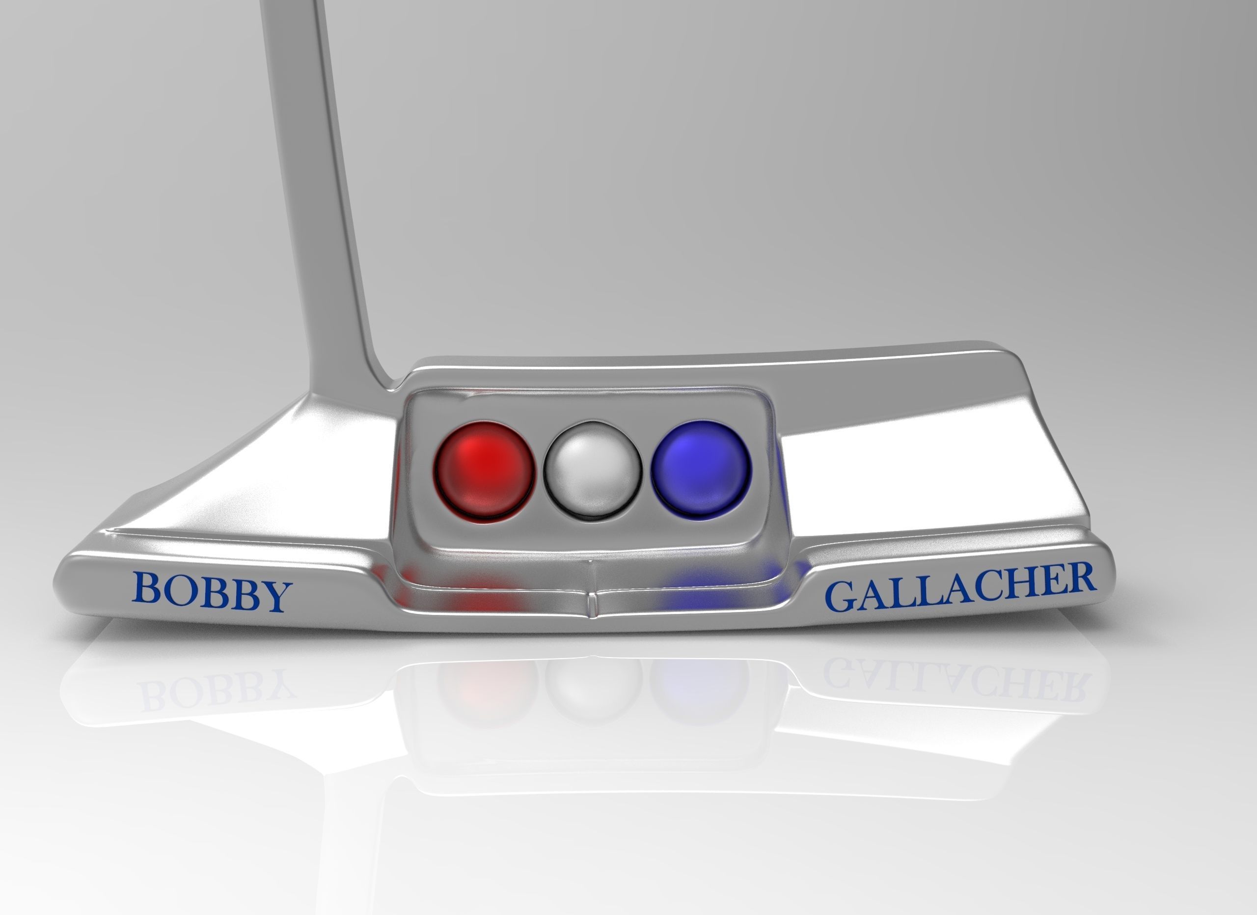 Golf Club Putter 3D model 3D model | CGTrader