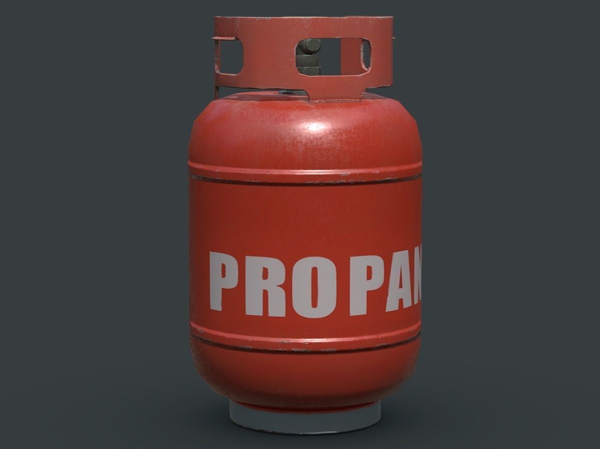 3D model Propane VR / AR / low-poly | CGTrader