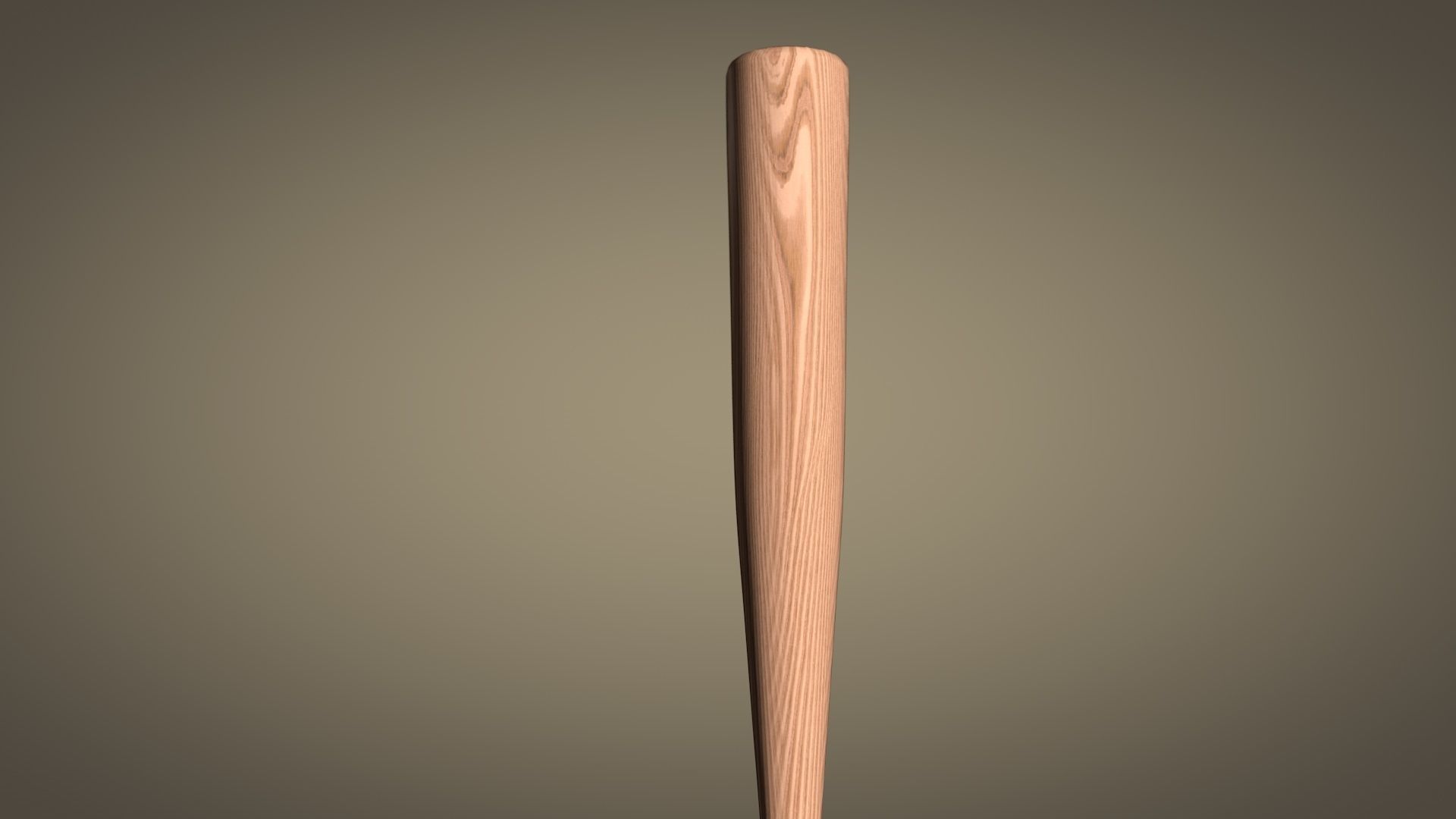 Wooden Baseball Bat - PBR Textures 3D model | CGTrader