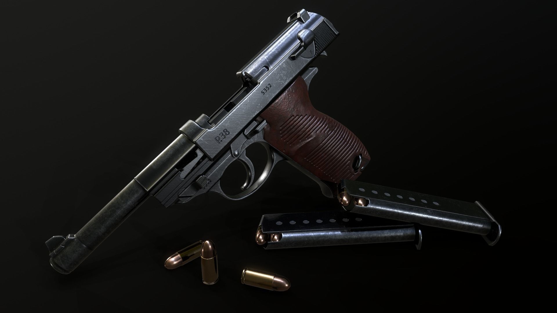 3D model Ultimate ww2 weapons pack VR / AR / low-poly | CGTrader