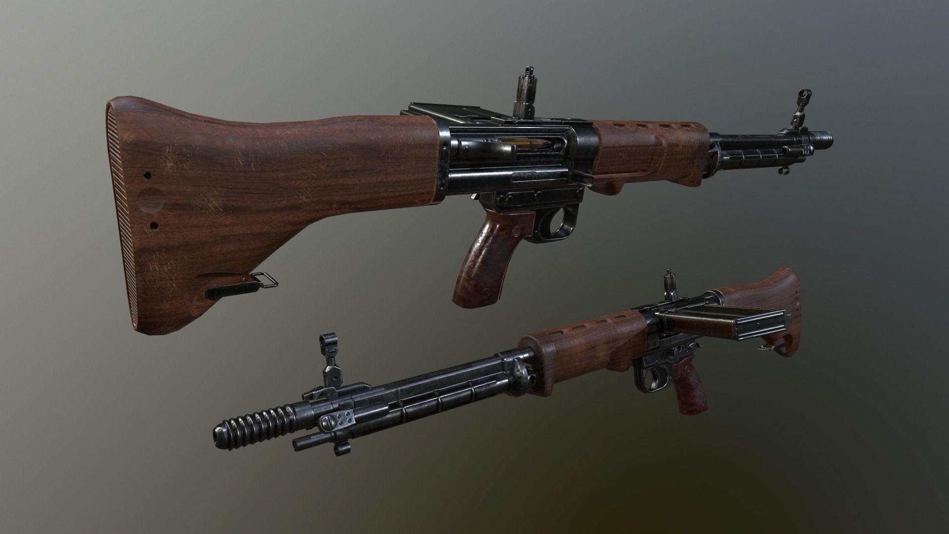 3D model Ultimate ww2 weapons pack VR / AR / low-poly | CGTrader