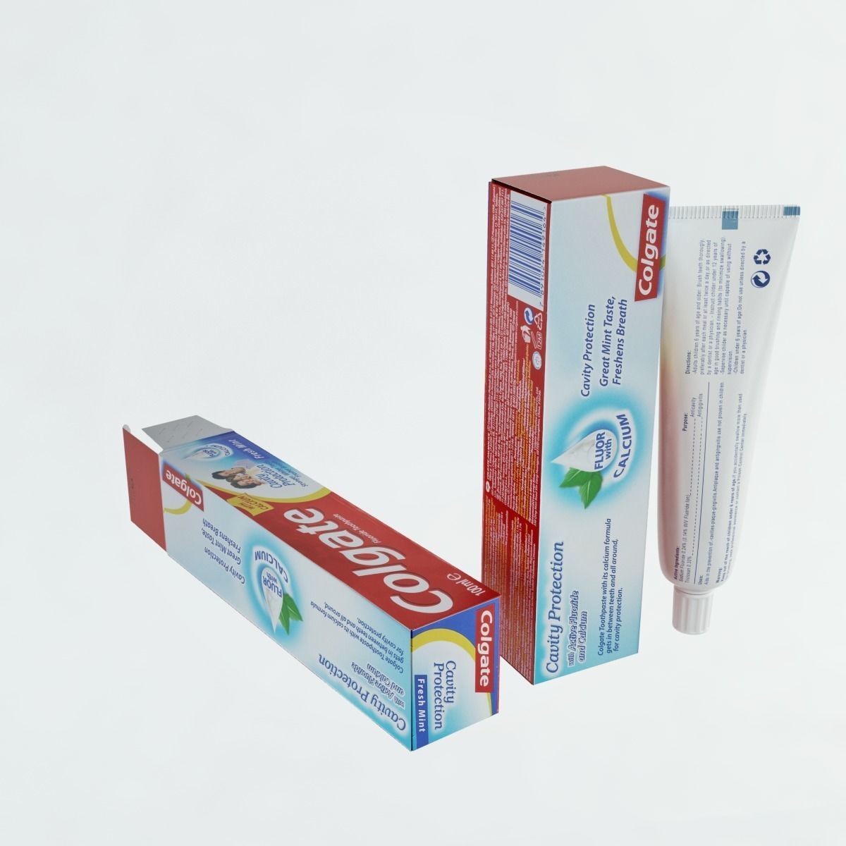 Colgate toothpaste 3D model | CGTrader