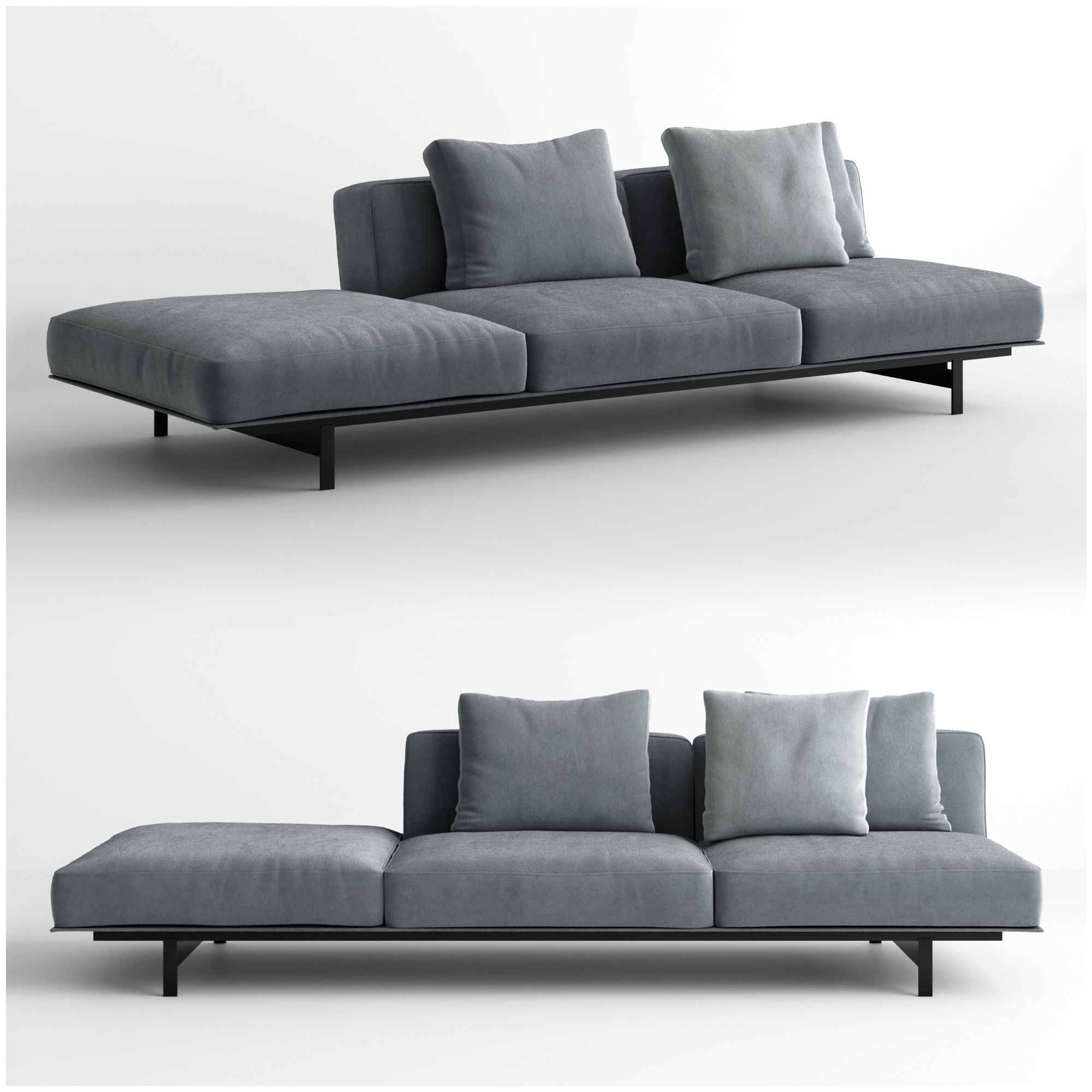 Lema Yard Sofa Unit 13 3D model | CGTrader