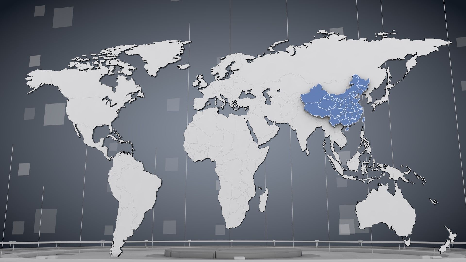 Cinema 4d World Map 3D Model .c4d - CGTrader.com