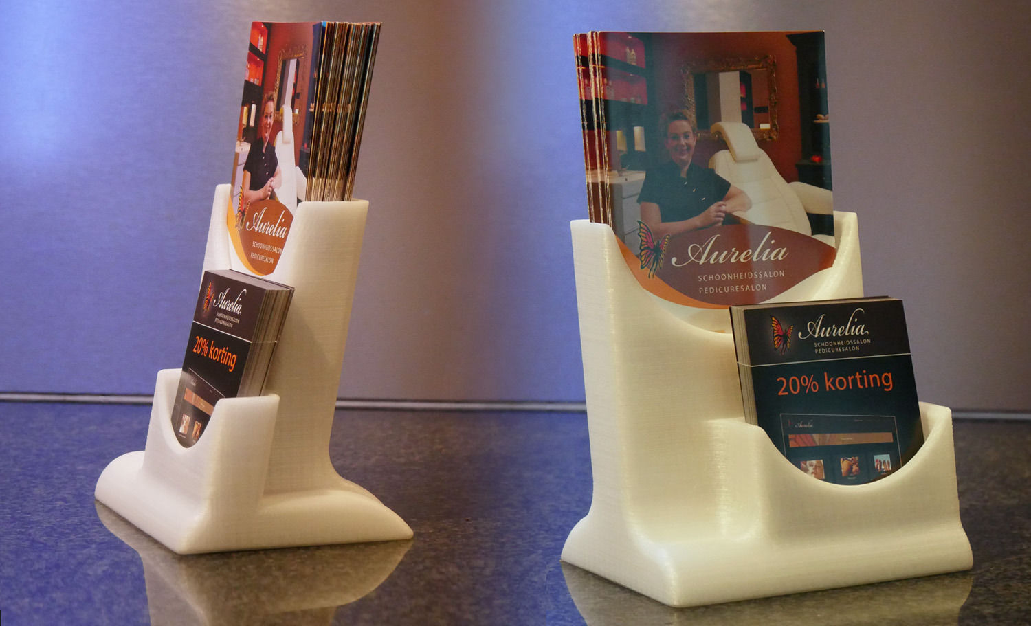 Brochure stand 3D model 3D printable | CGTrader