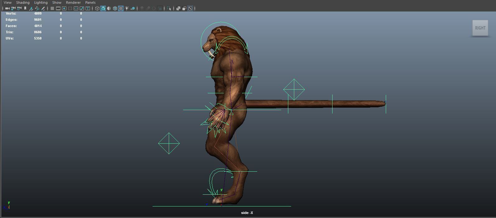 The Humanoid Werewolf 3D model | CGTrader