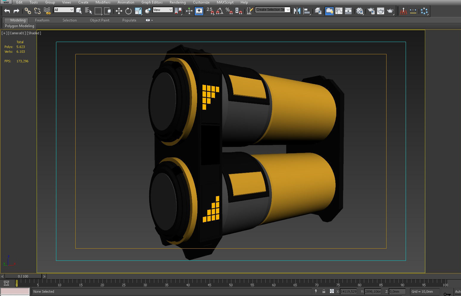 sci fi oil tanks free models free 3D model | CGTrader