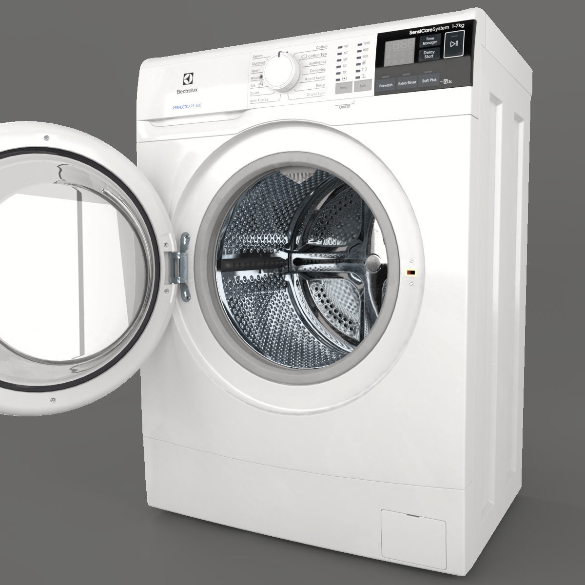 Washing Machine Electrolux perfectcare 600 3D model | CGTrader