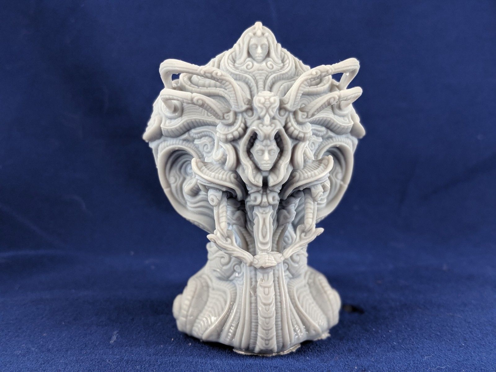 Oracle ornate head sculpture 3D model 3D printable | CGTrader