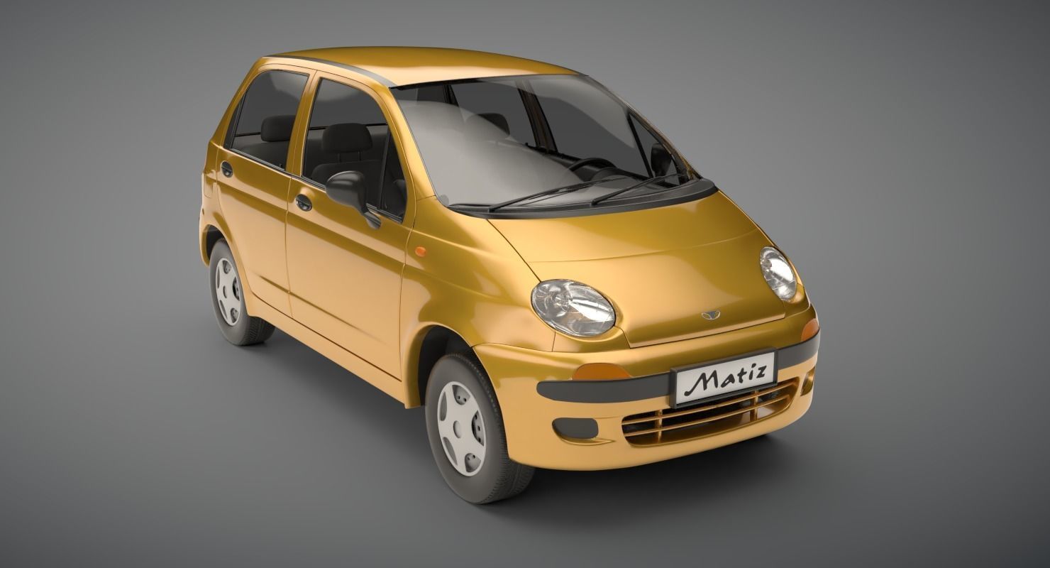 Daewoo Matiz 3D model | CGTrader