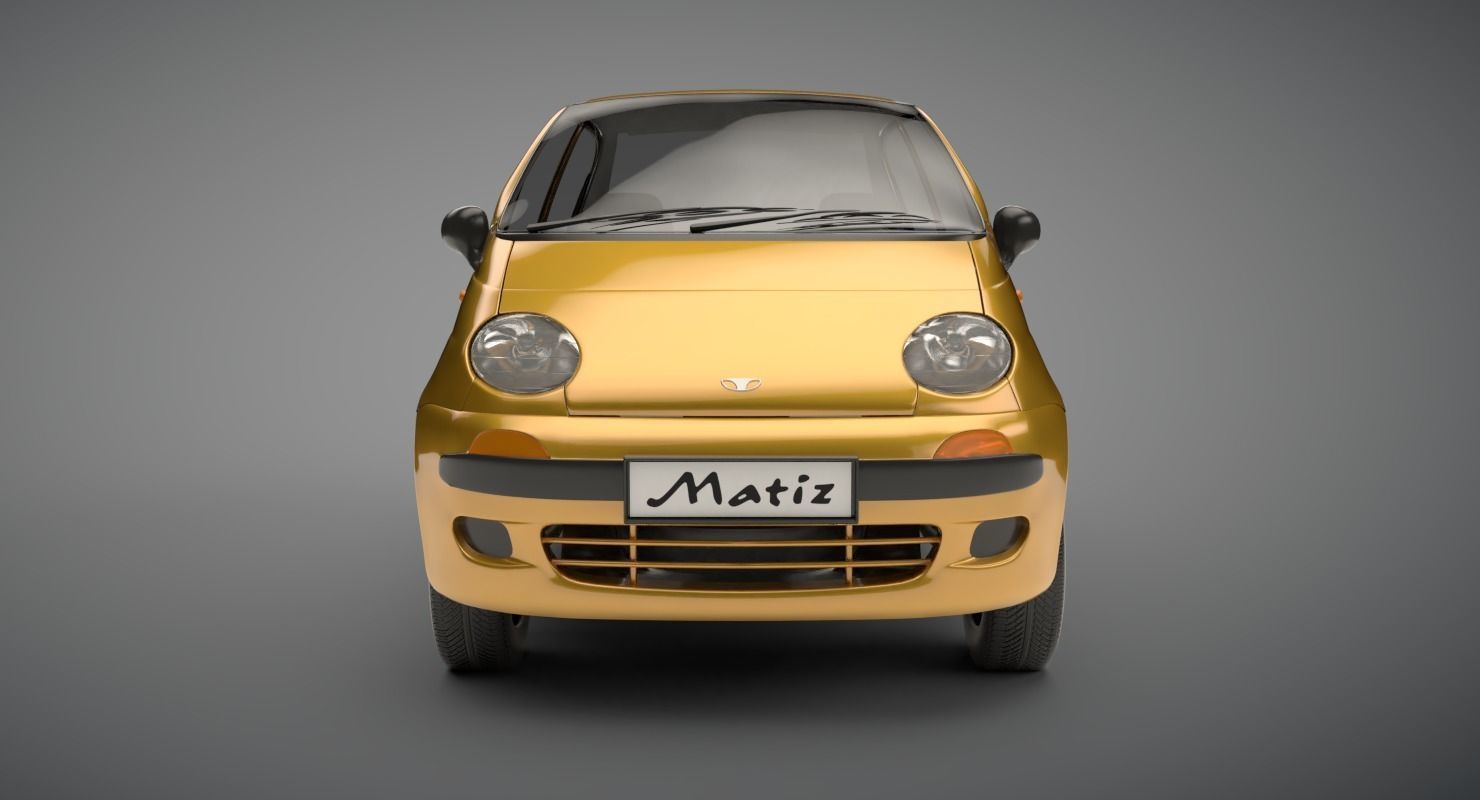 Daewoo Matiz 3D model | CGTrader