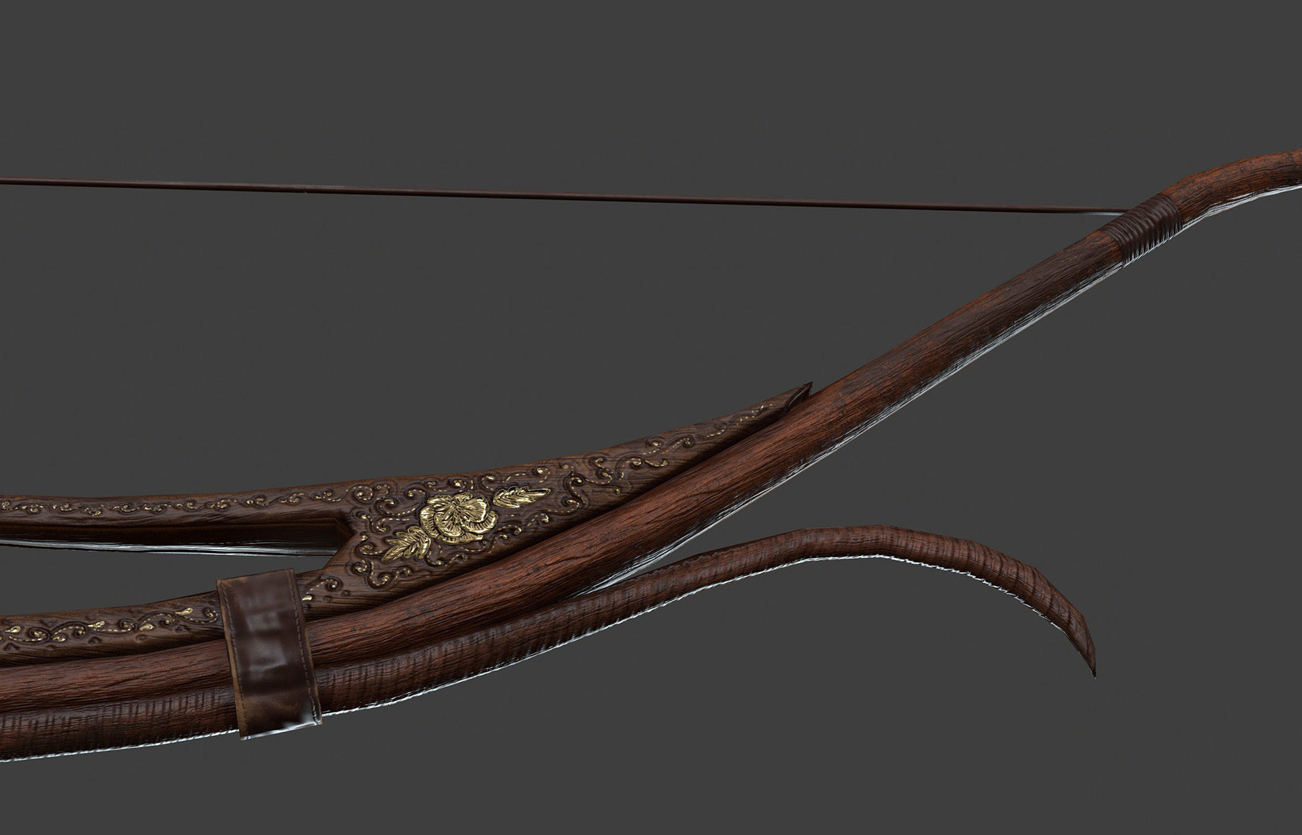 3D model Archer Weapon - Bow VR / AR / low-poly | CGTrader