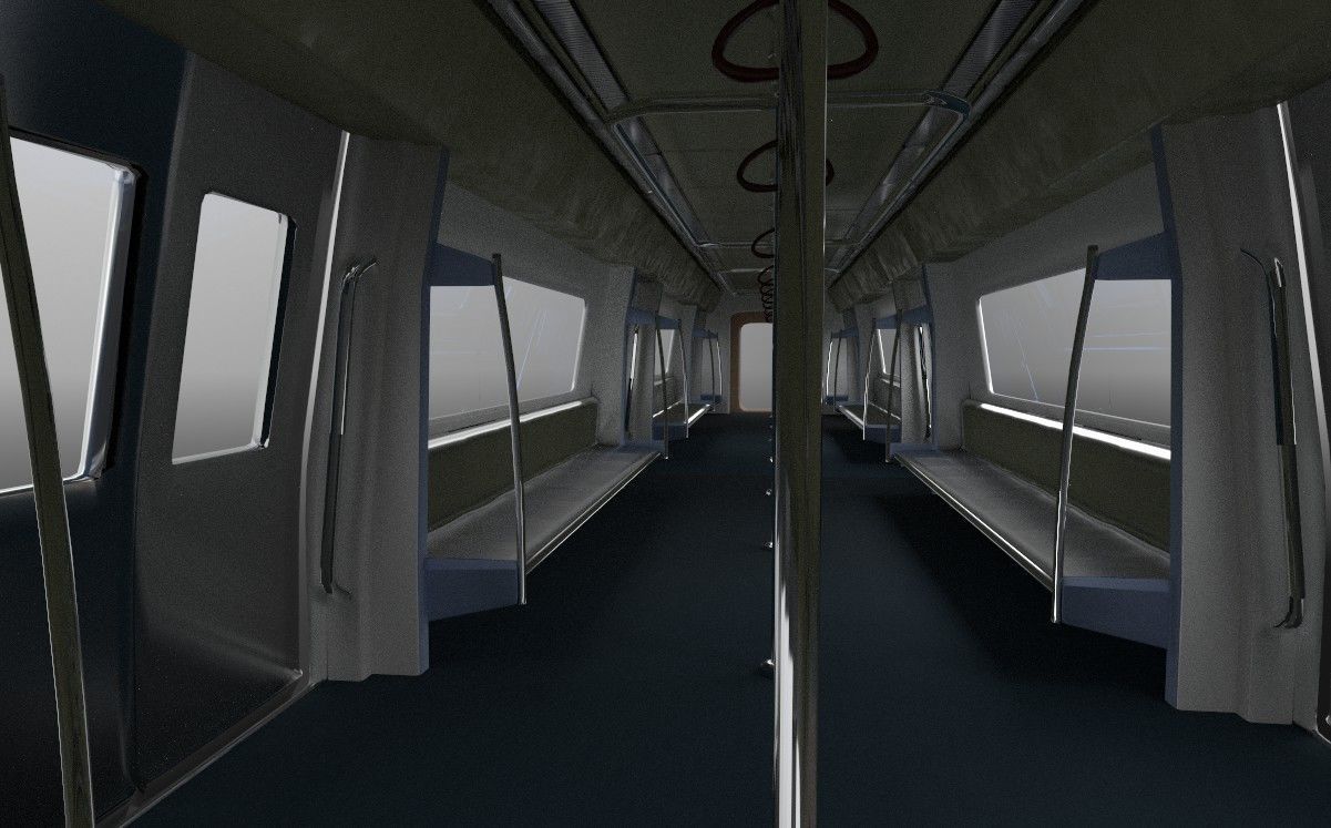 METRO COACH 3D model | CGTrader