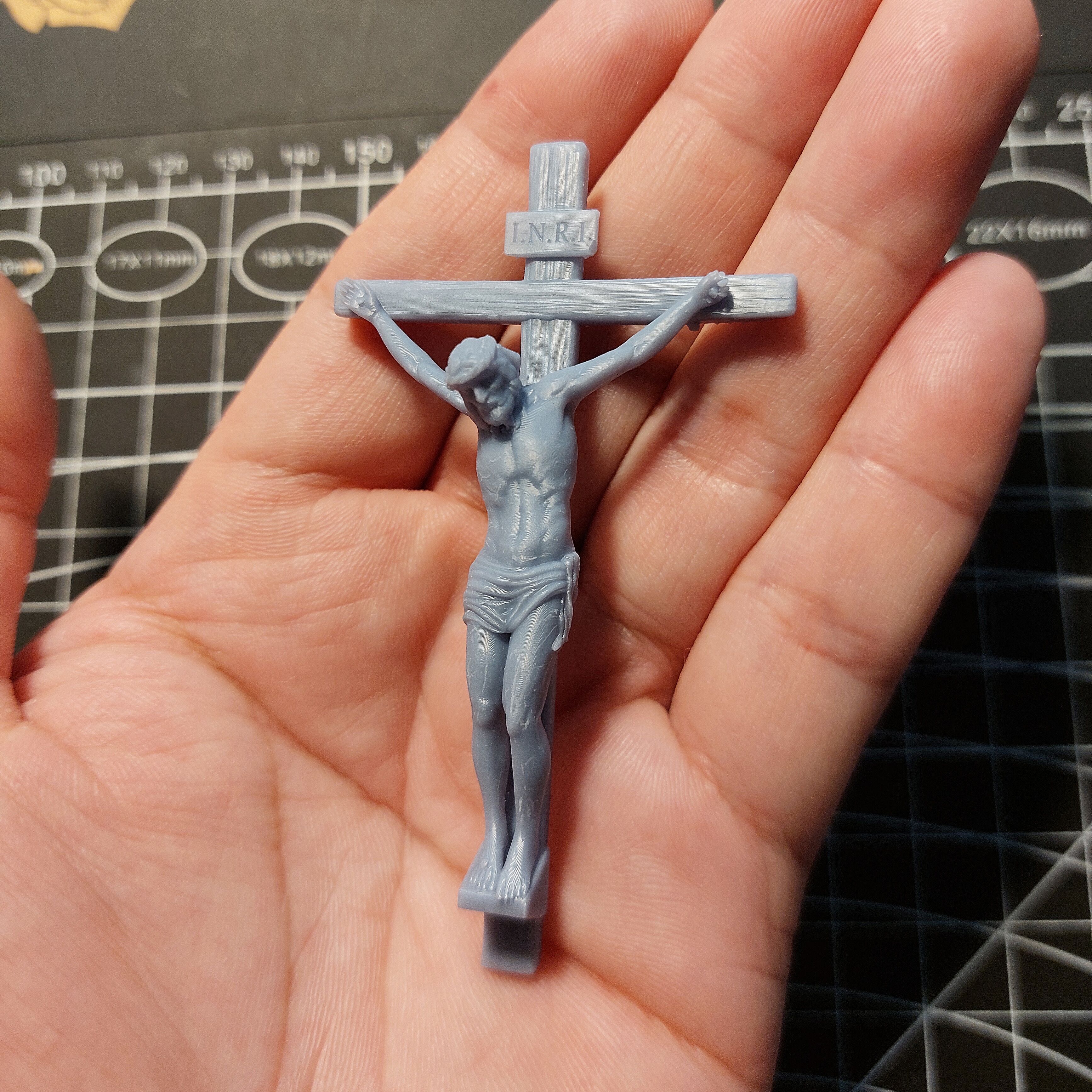 Jesus Christ On The Cross 3D model 3D printable | CGTrader