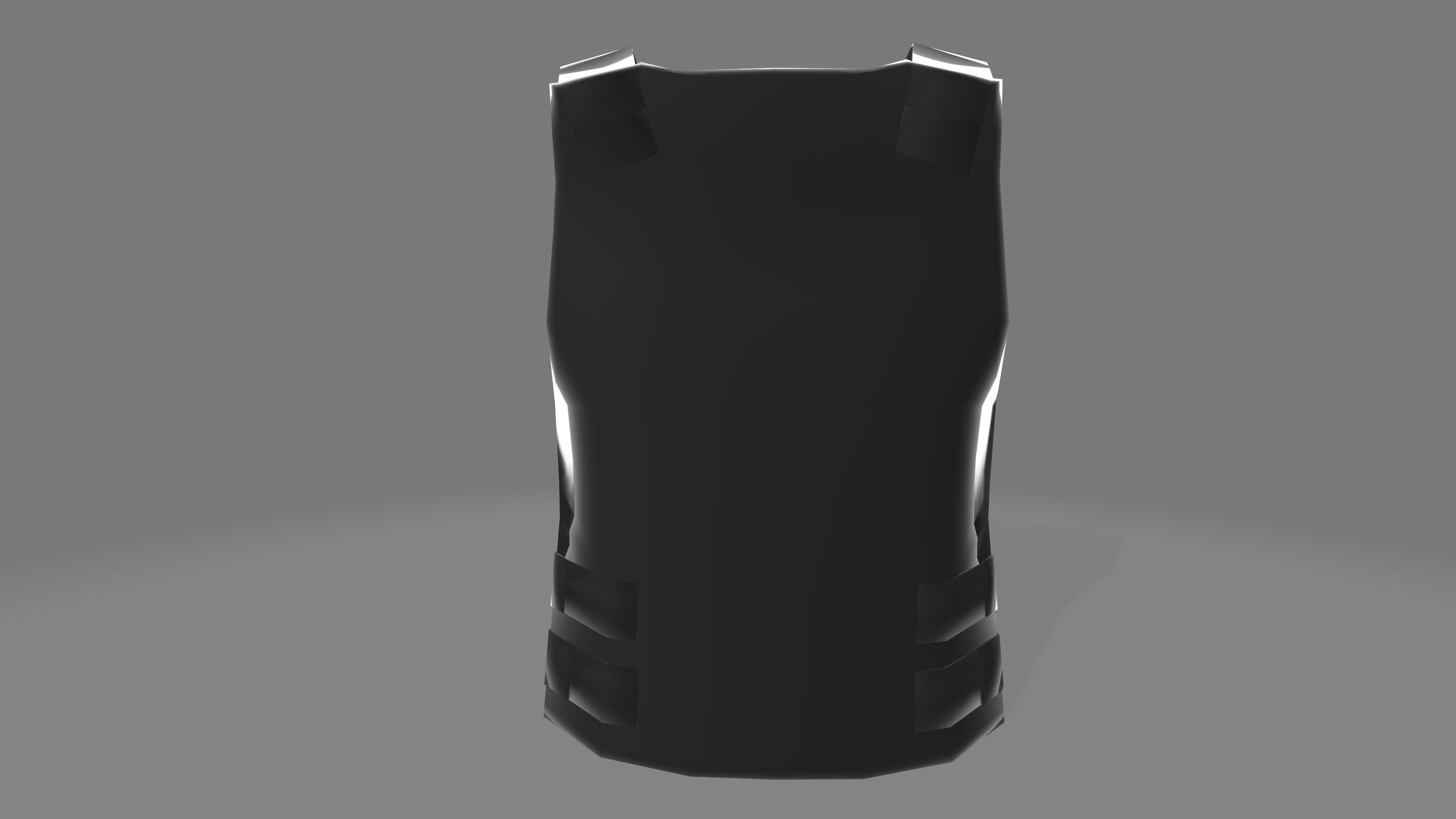 Flak Jacket free 3D model | CGTrader