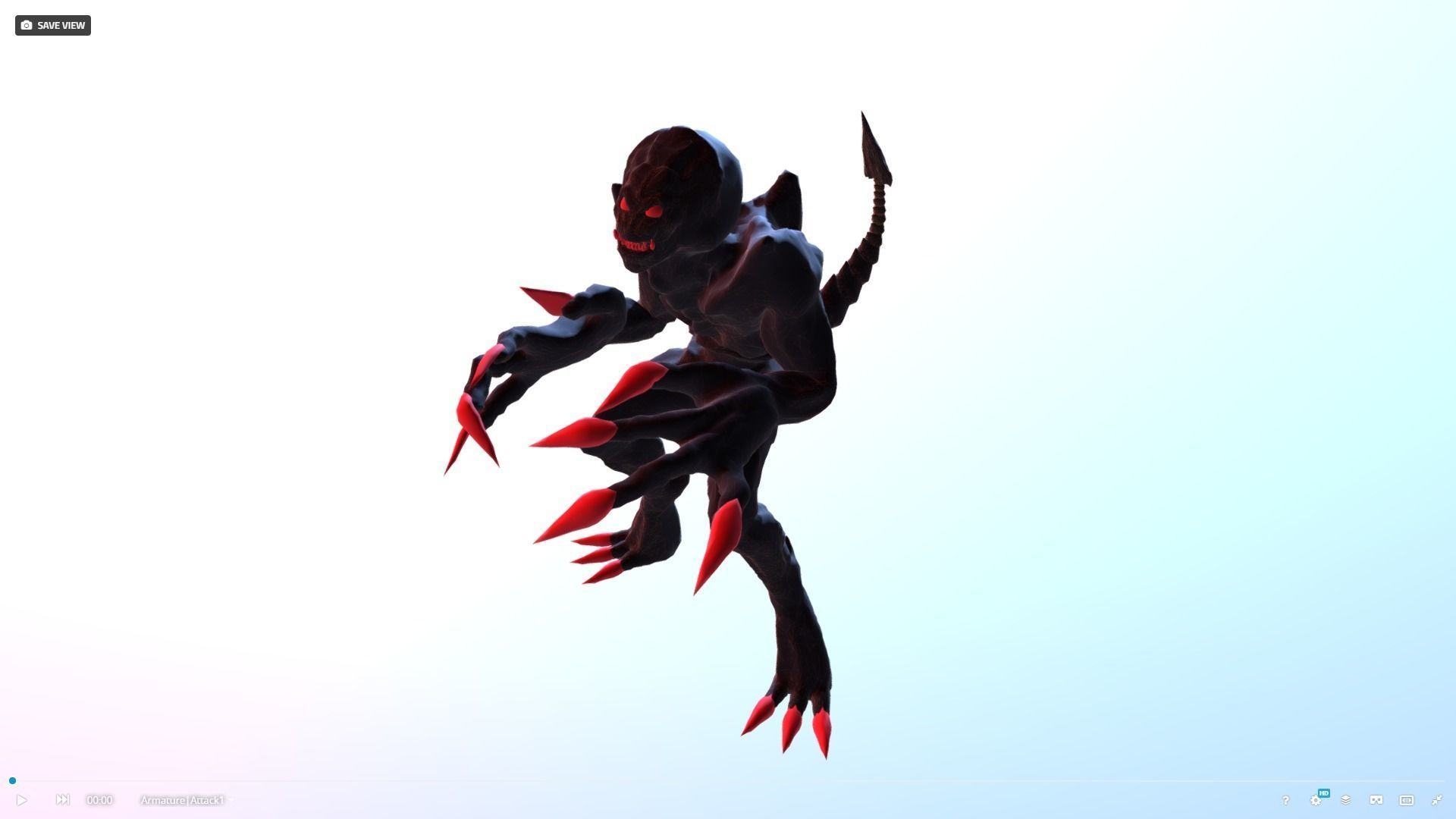 3D model Horror Character VR / AR / low-poly | CGTrader