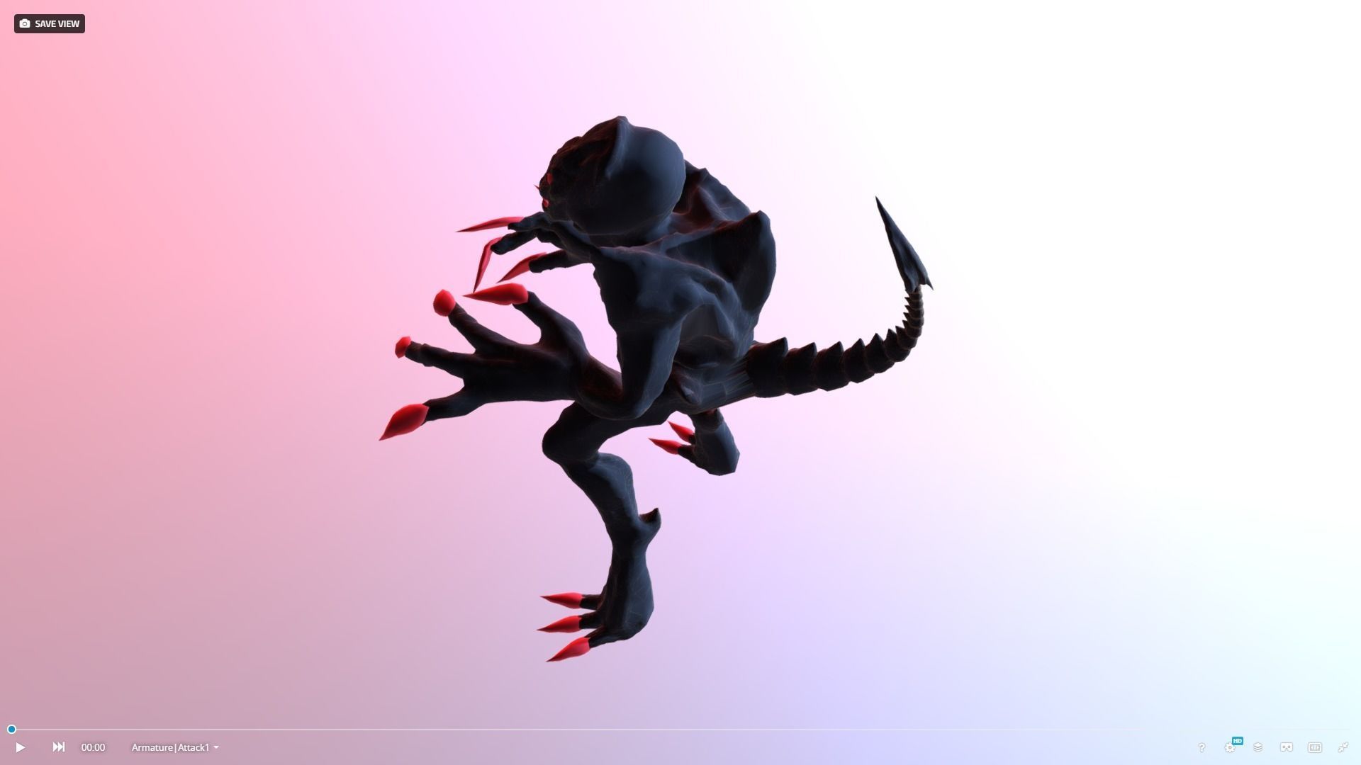 3D model Horror Character VR / AR / low-poly | CGTrader