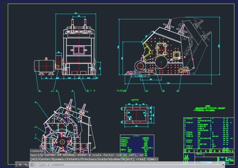 PF-1007 IMPACT CRUSHER COMPLETE DRAWING 3D model | CGTrader