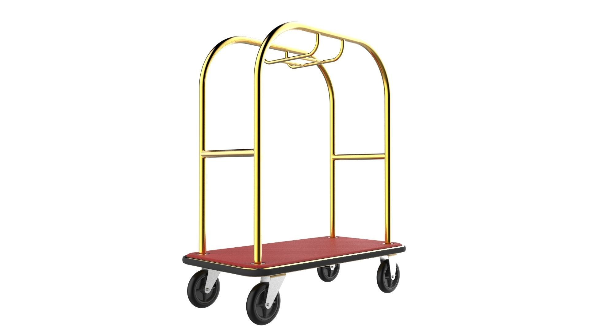 Hotel Trolley 08 3D model | CGTrader