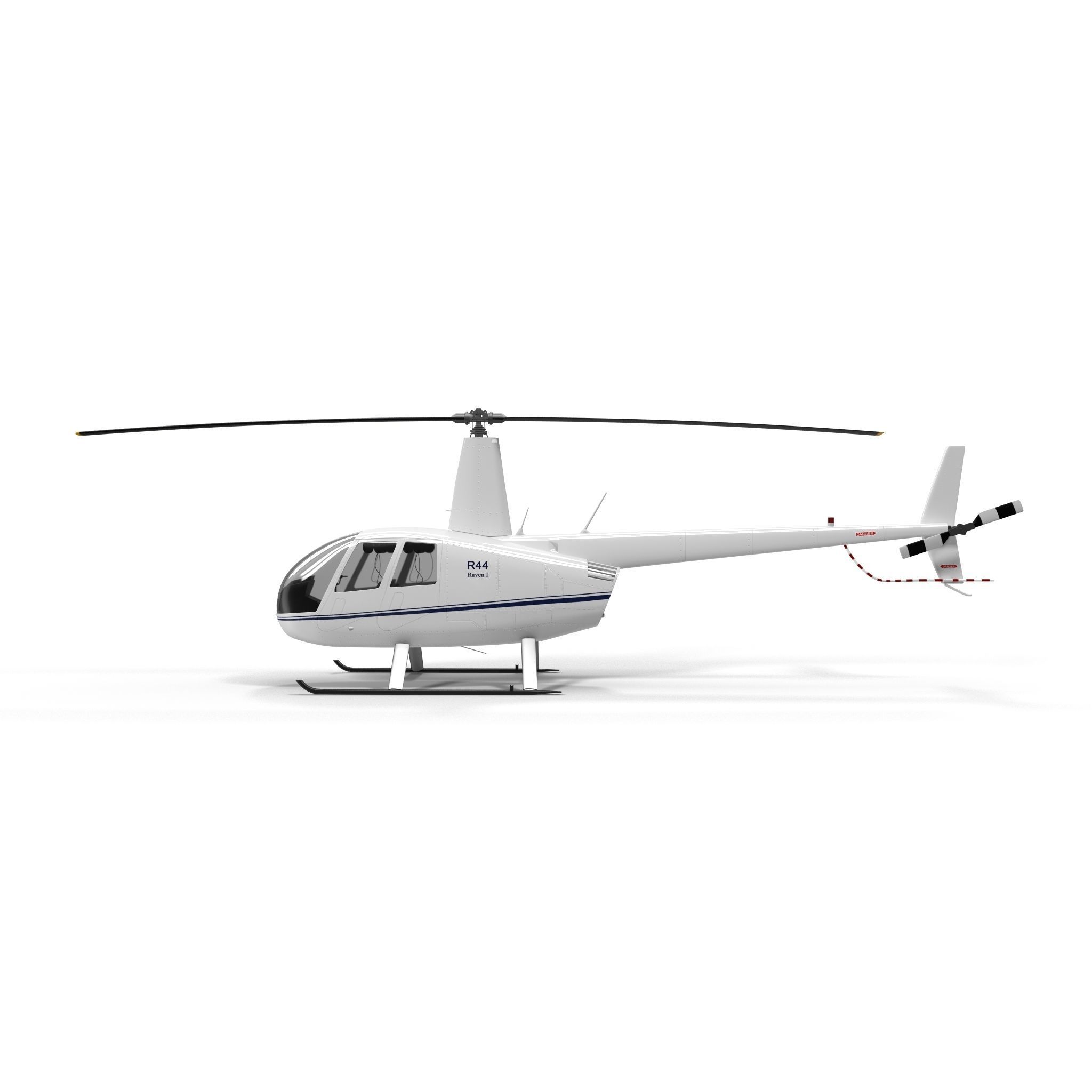 Robinson R44 Helicopter 3D model | CGTrader