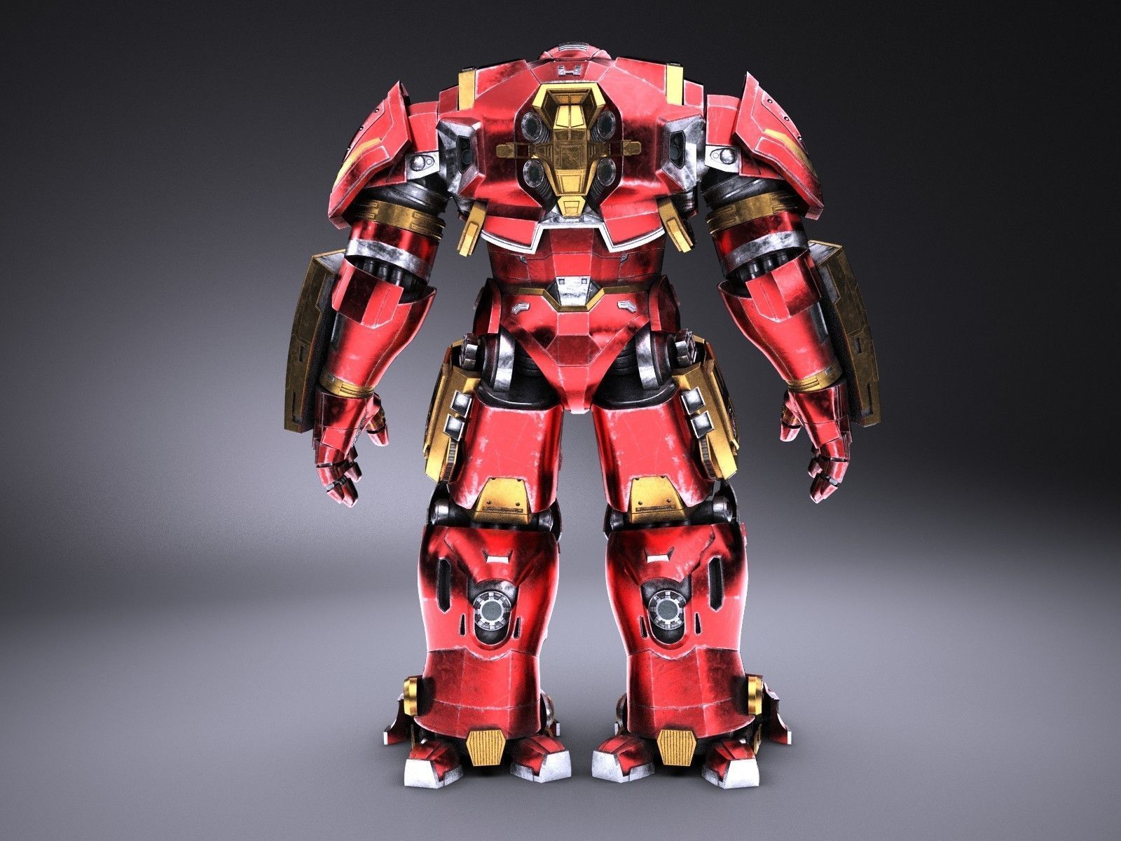 HulkBuster Marvel Iron Man 3D model | CGTrader