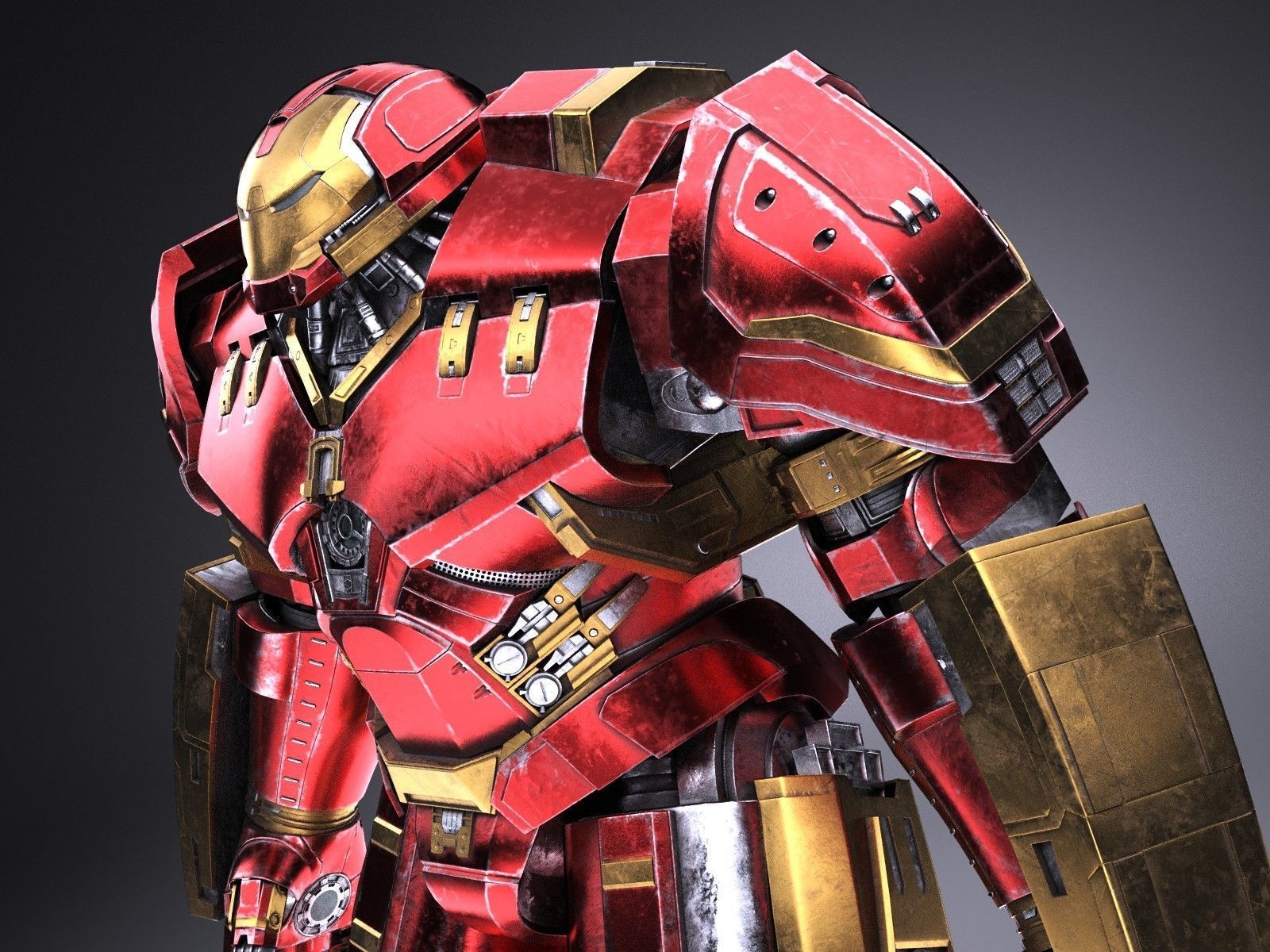 HulkBuster Marvel Iron Man 3D model | CGTrader