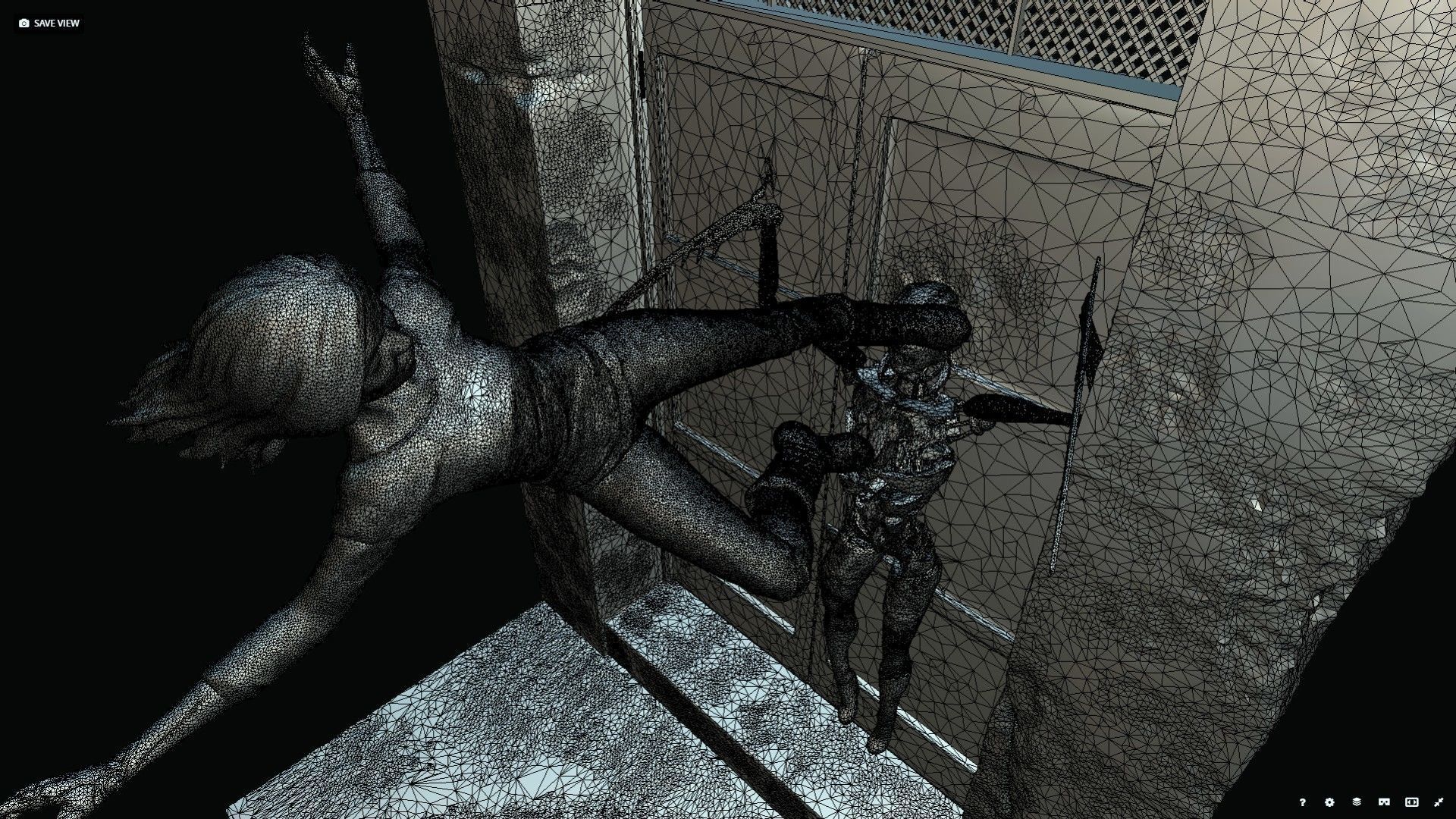 ALITA SMASHING NYSSIANA HEAD Inspirited Diorama 3D model 3D printable ...