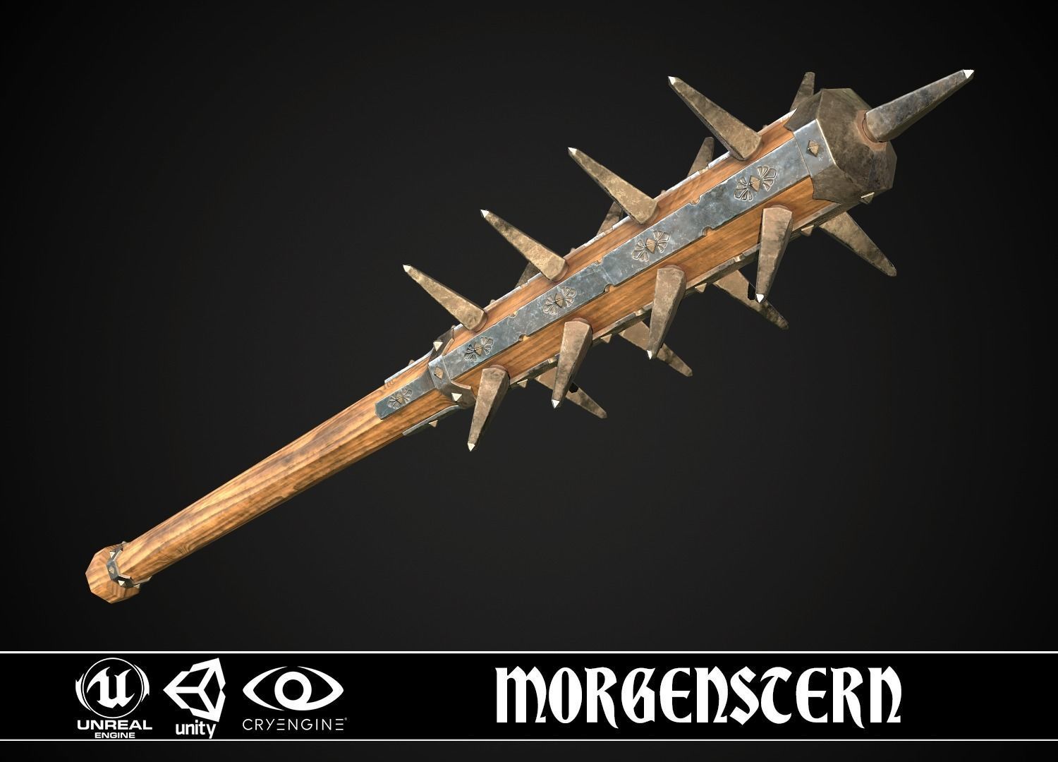 3D model Morgenstern 01 VR / AR / low-poly | CGTrader