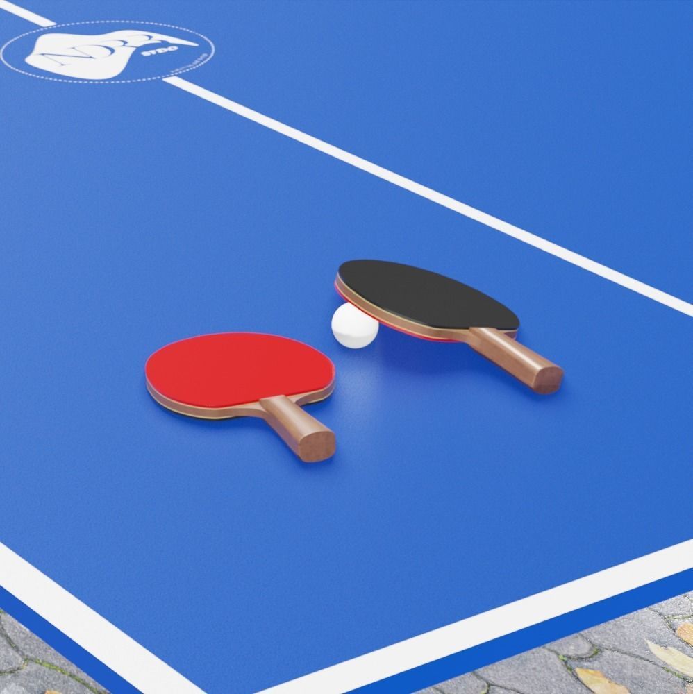 Ping Pong racket 3D model free 3D model | CGTrader