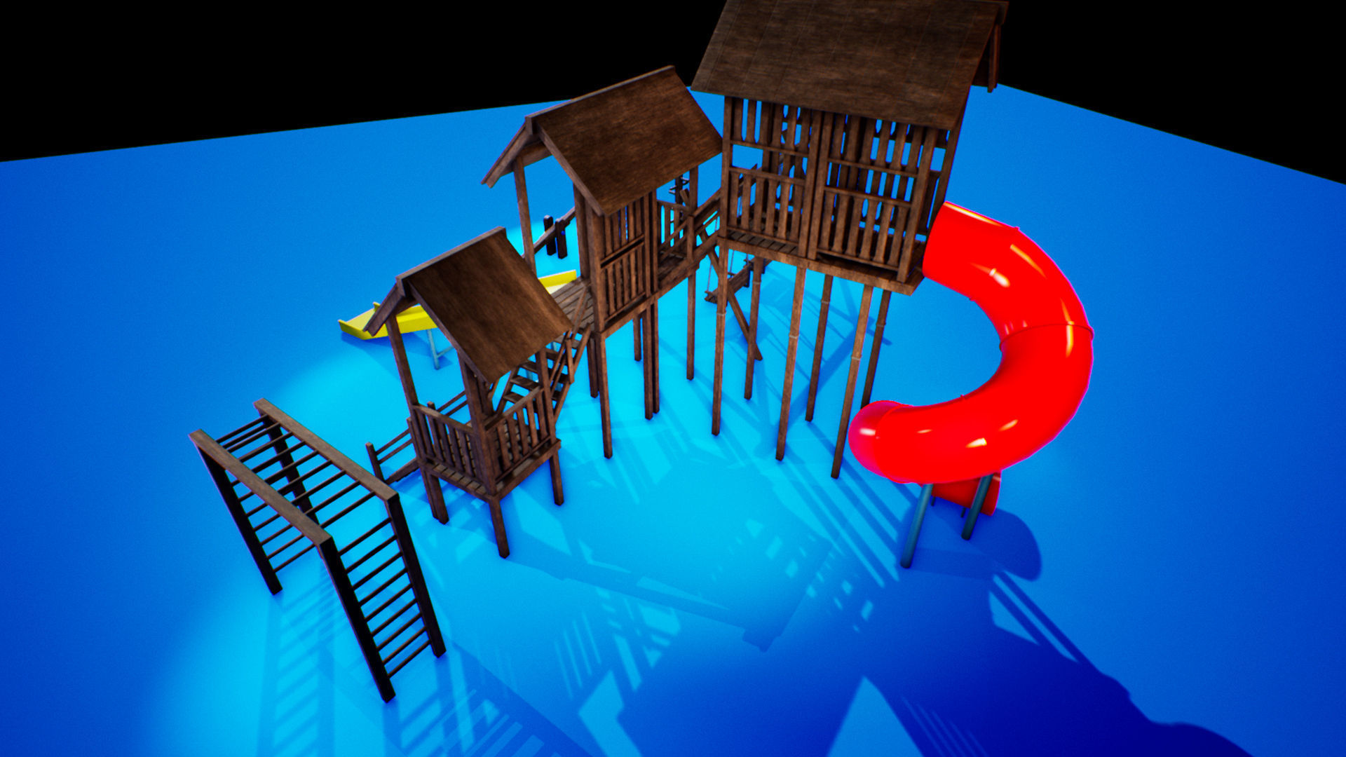 3D model Playground Props Pack Vol1 VR / AR / low-poly | CGTrader