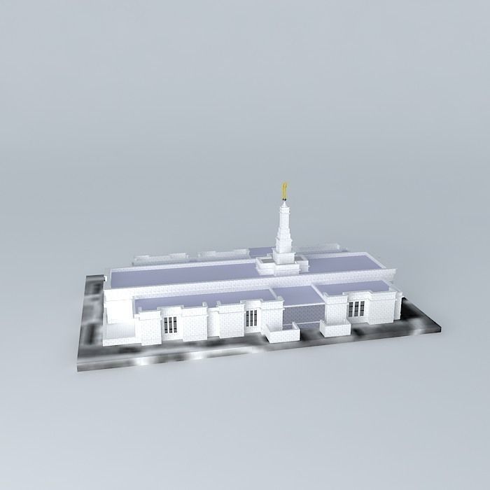 Regina Saskatchewan Temple free 3D model | CGTrader