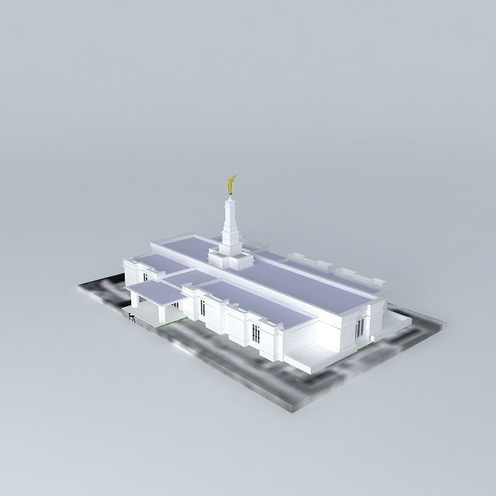 Regina Saskatchewan Temple free 3D model | CGTrader