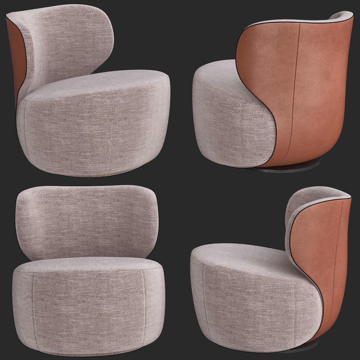 Walter Knoll Bao 3d model 3D model | CGTrader