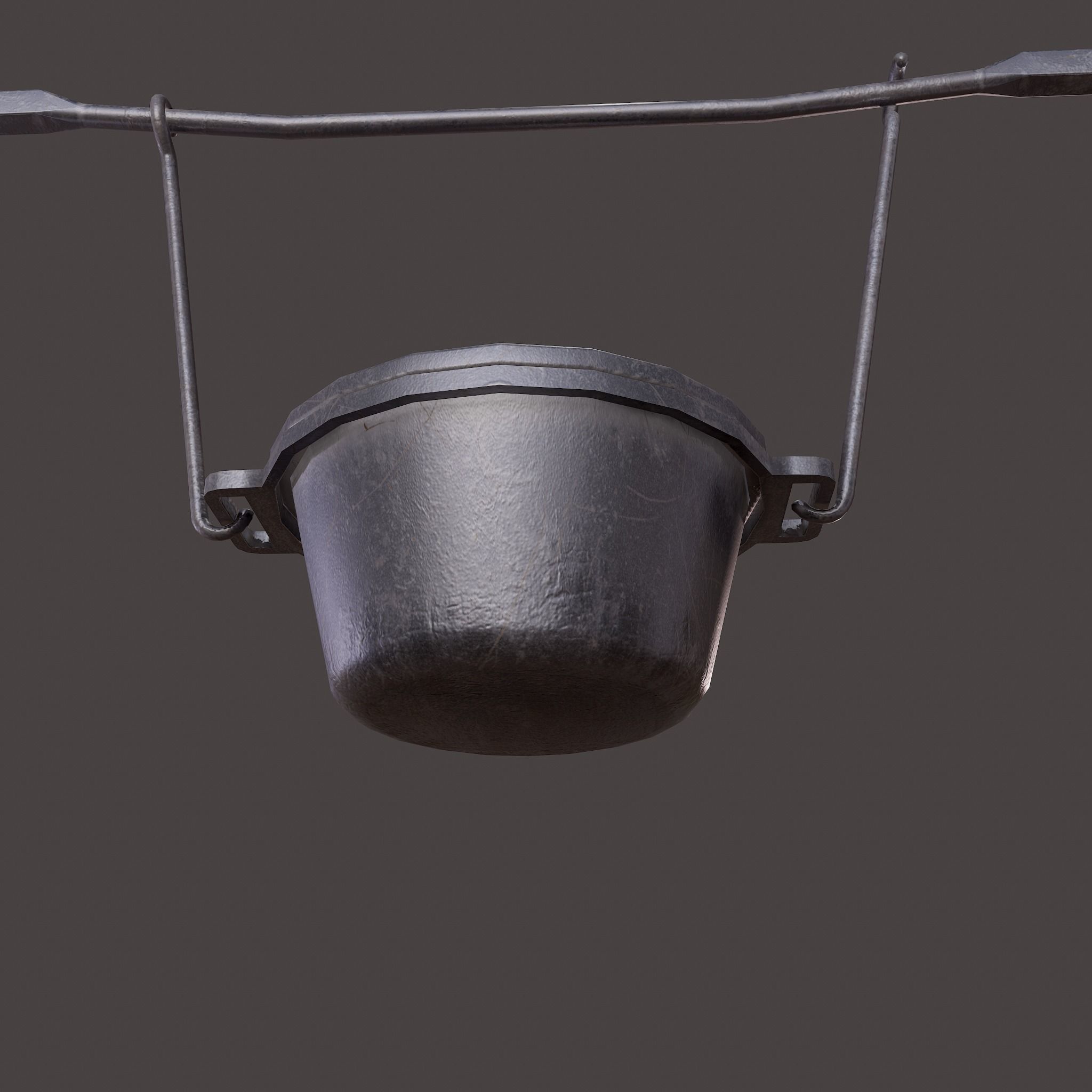 3D model Suspended Cooking Pot VR / AR / low-poly | CGTrader