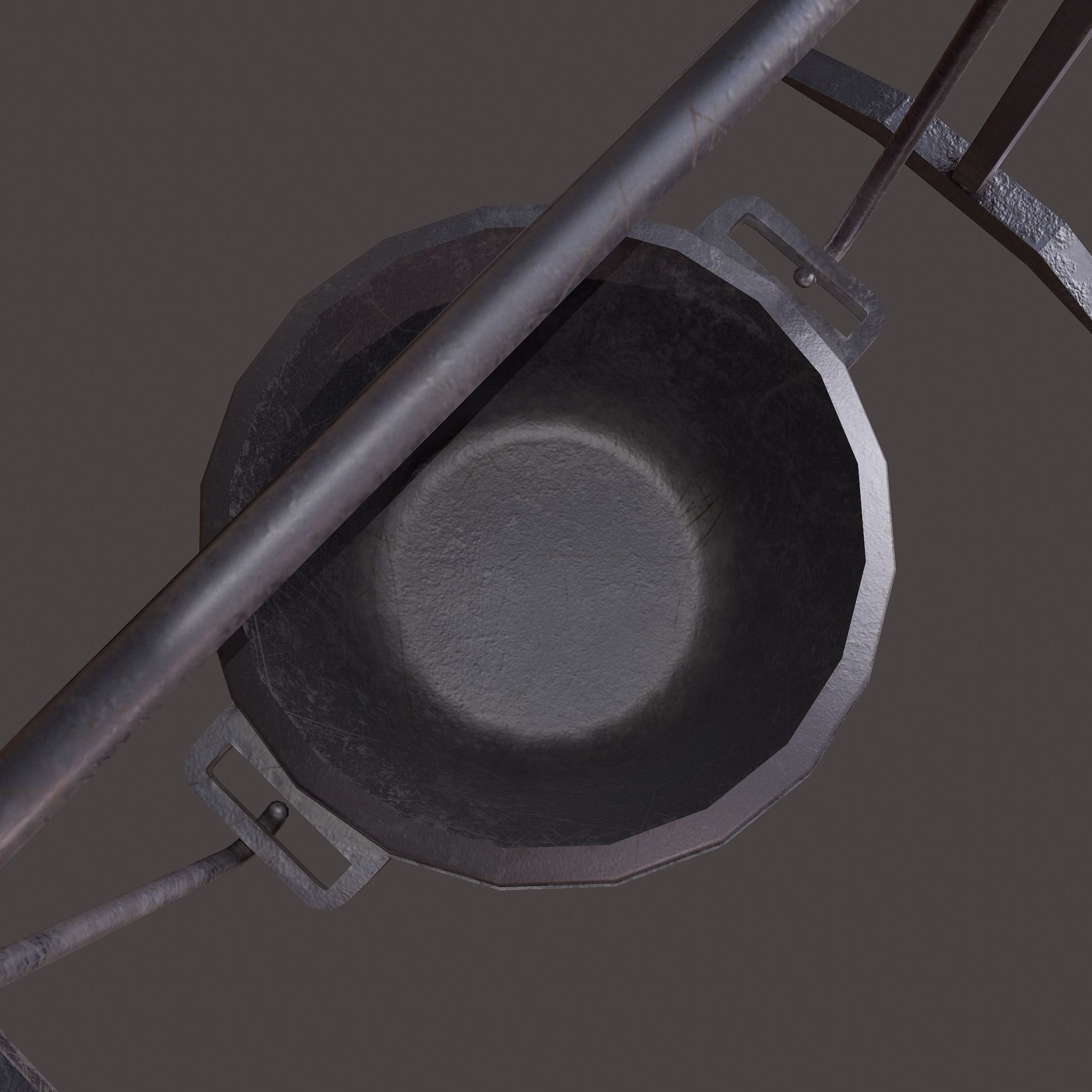 3D model Suspended Cooking Pot VR / AR / low-poly | CGTrader